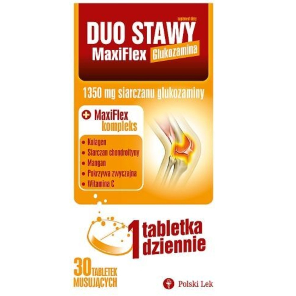 Duo Stawy MaxiFlex Glukozamina, 30 табл – купить по выгодной цене в Apollo