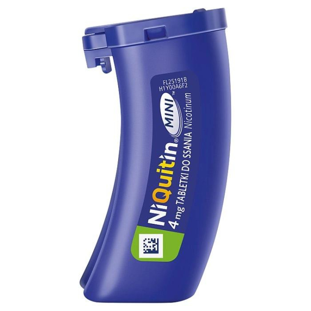 Niquitin Mini 4 мг — льодяники для відмови від куріння, 20 шт (Ніквітин ...